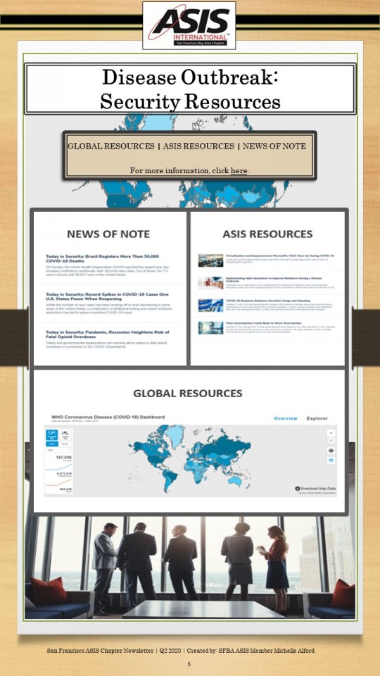 San Francisco Bay Area Chapter of ASIS Internation